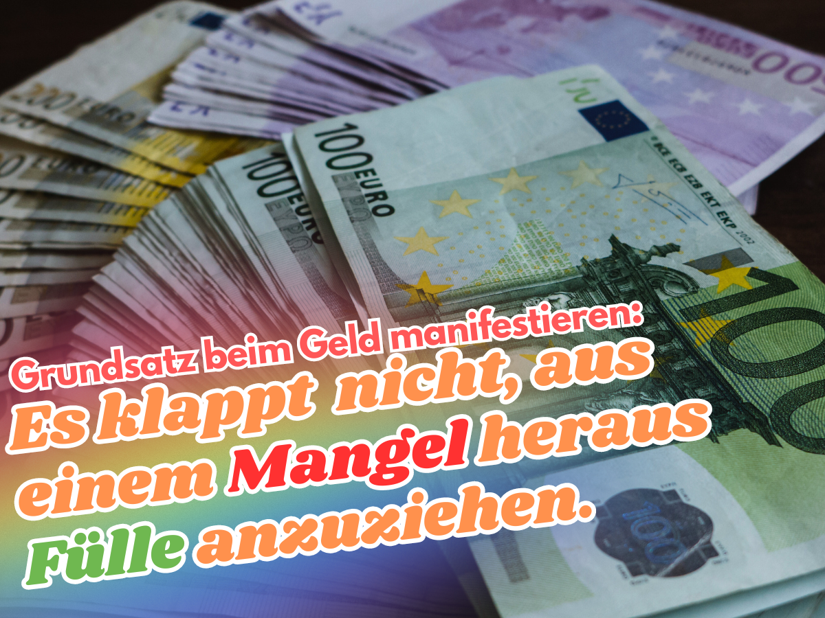 Schnell Geld manifestieren in 3 Schritten – einfach die Finanzen ...