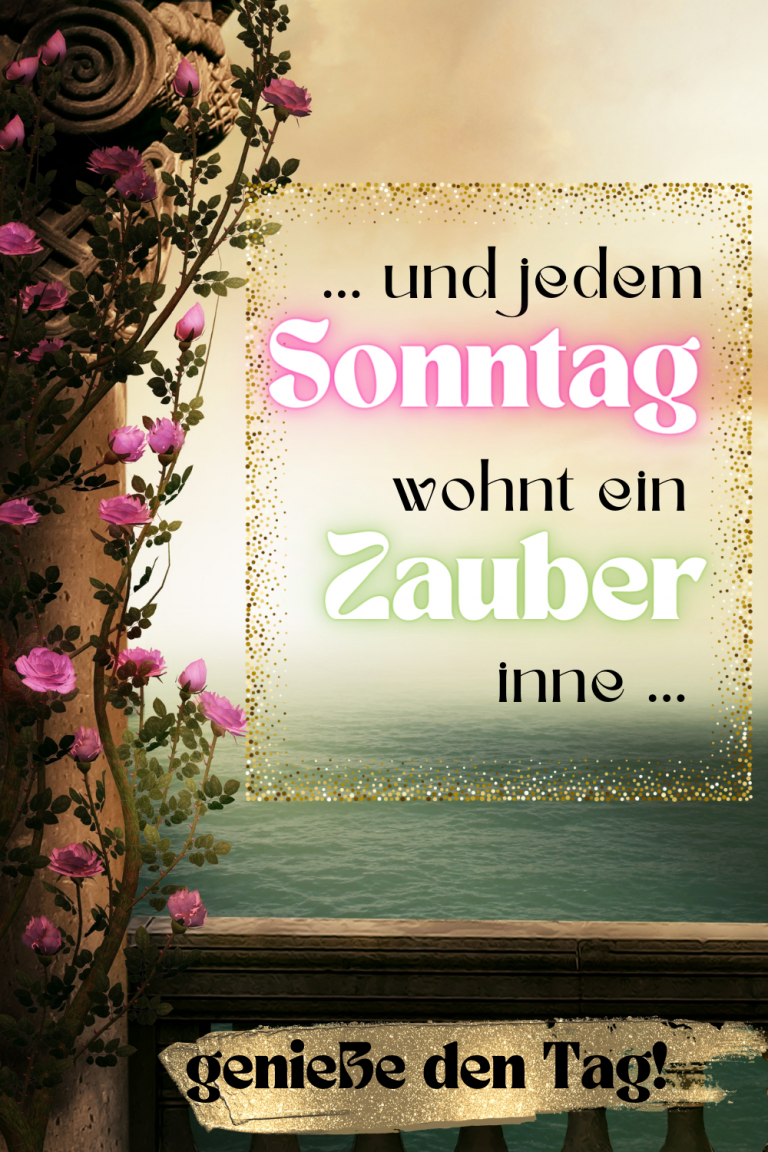 Elegantes Sonntagsgruß Bilder Kostenlos Bild