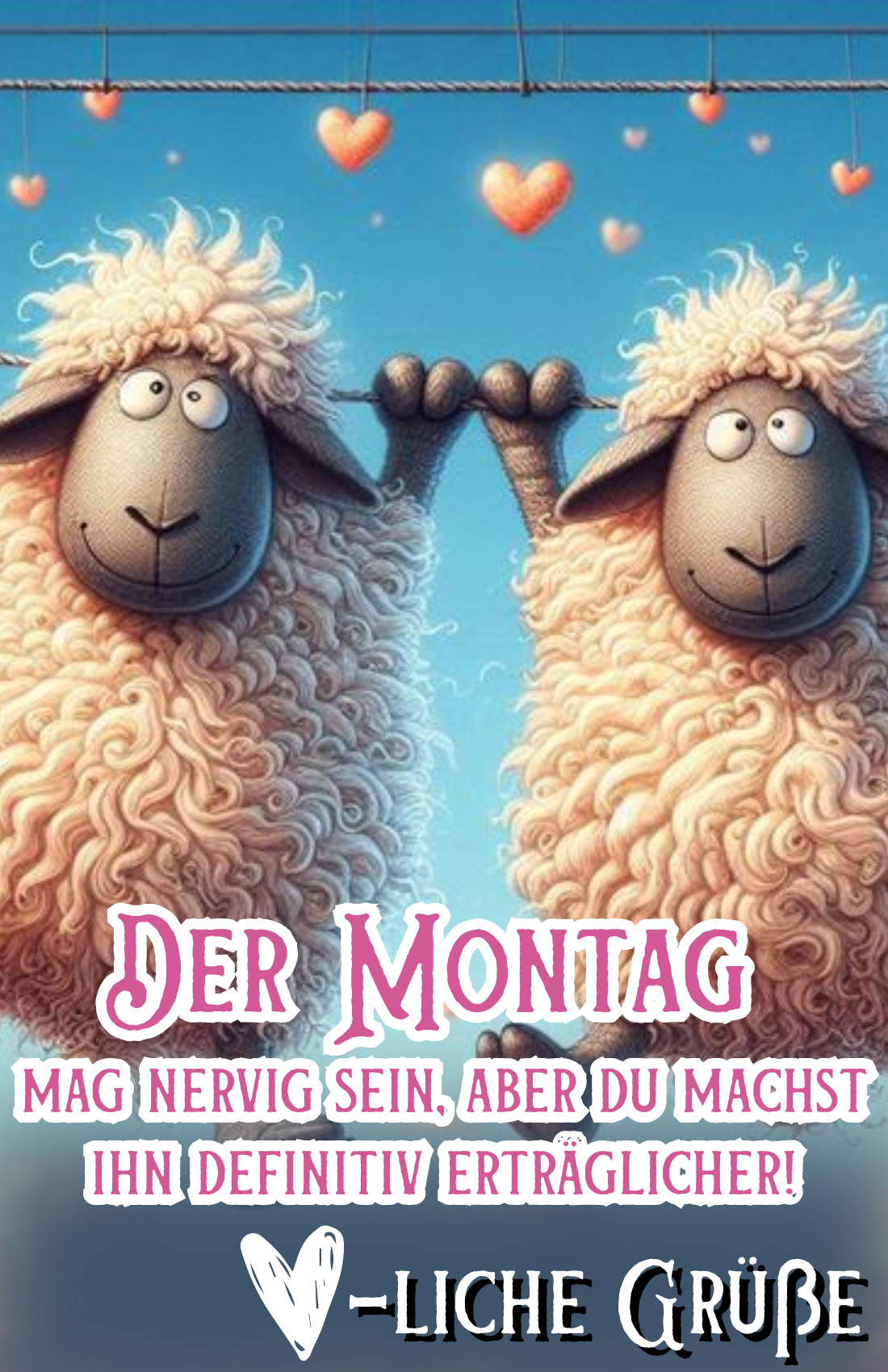 50 goldige und lustige Montagsgrüße als Bild zum Versenden! Guten ...