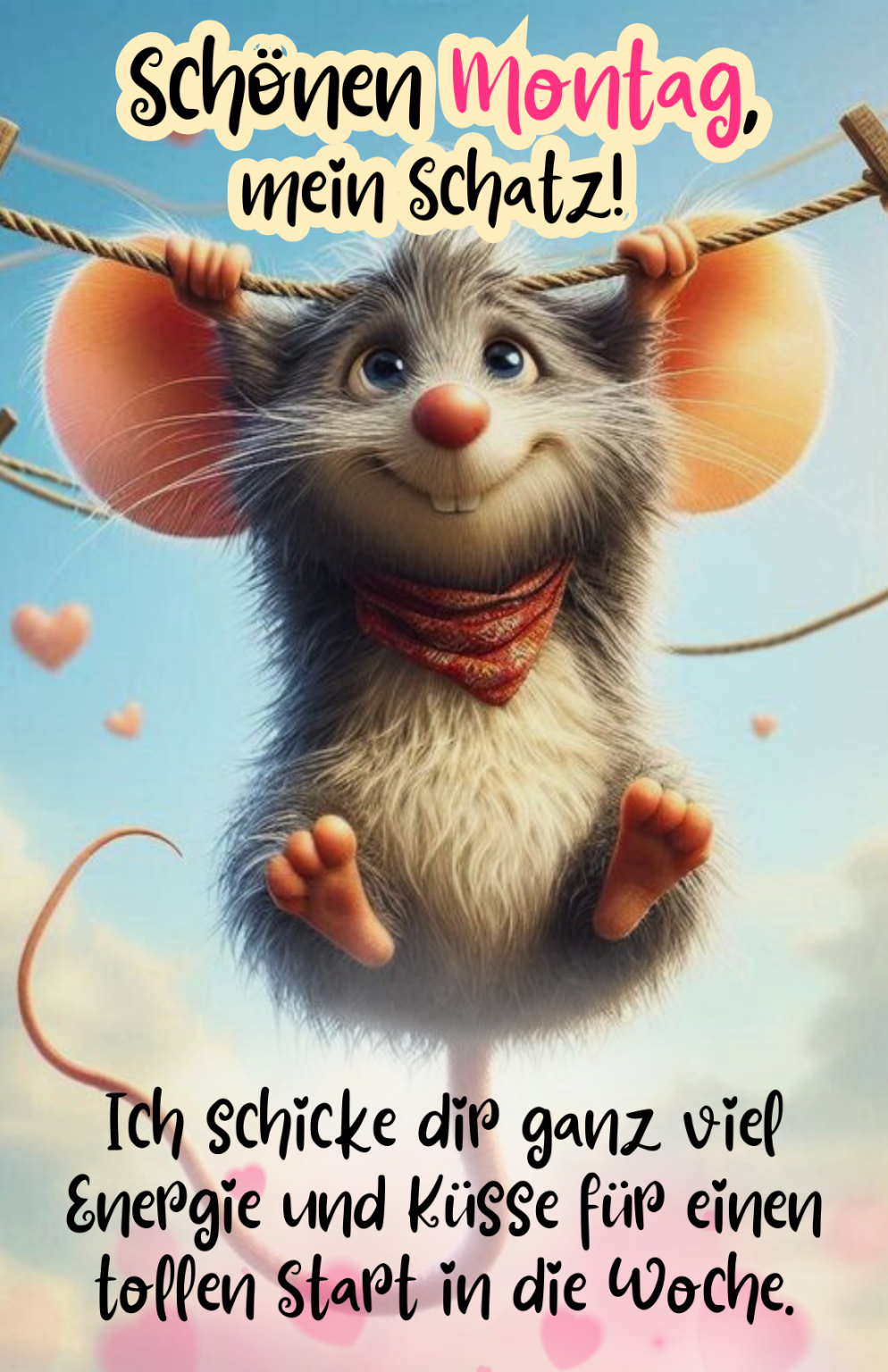 50 goldige und lustige Montagsgrüße als Bild zum Versenden! Guten ...