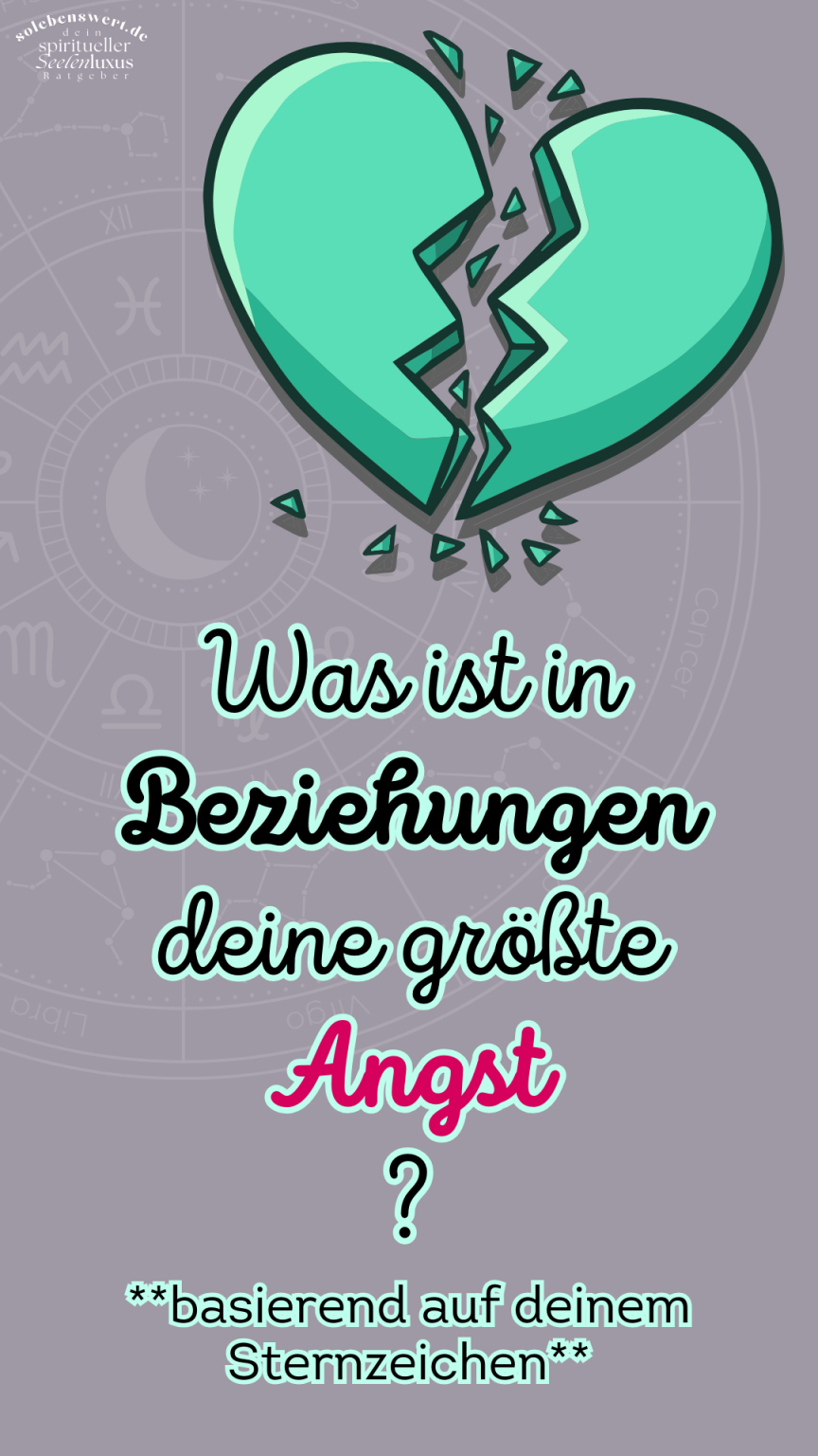 Verrat, Kontrollverlust oder Langeweile? Das ist deine größte Angst in ...