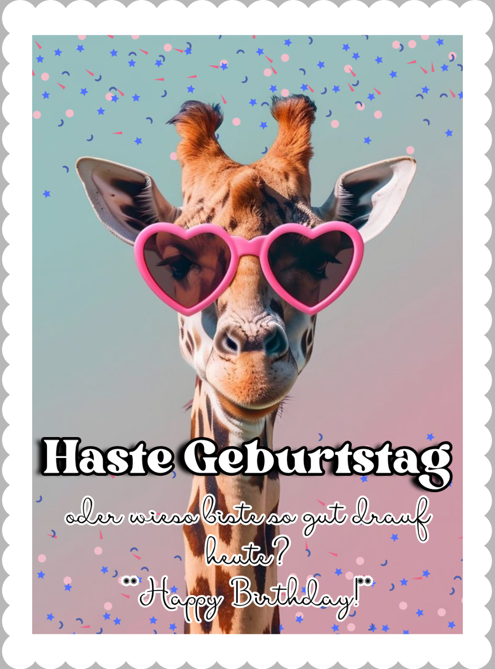 50 digitale Geburtstags Glückwunsch Karten! Happy Birthday ...