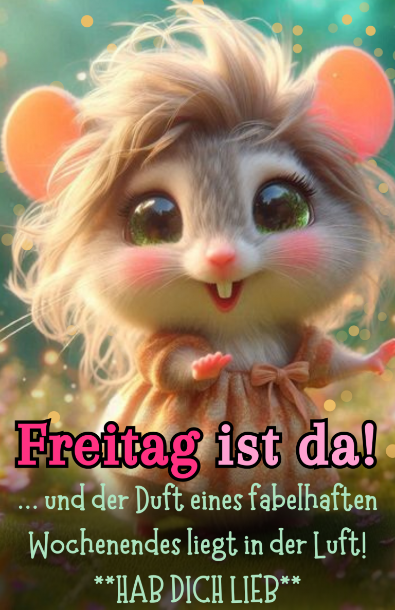 NEU 50 lustige Freitags Grüße als Bild zum Versenden für dich! Guten Start ins Wochenende für ...