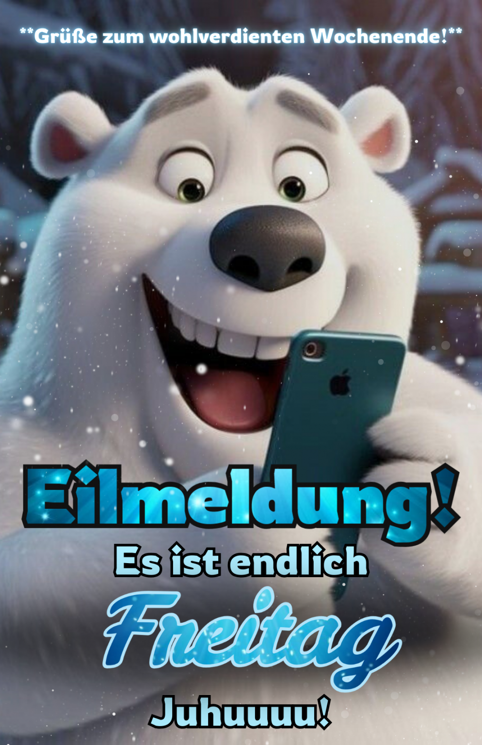 NEU 50 lustige Freitags Grüße als Bild zum Versenden für dich! Guten ...