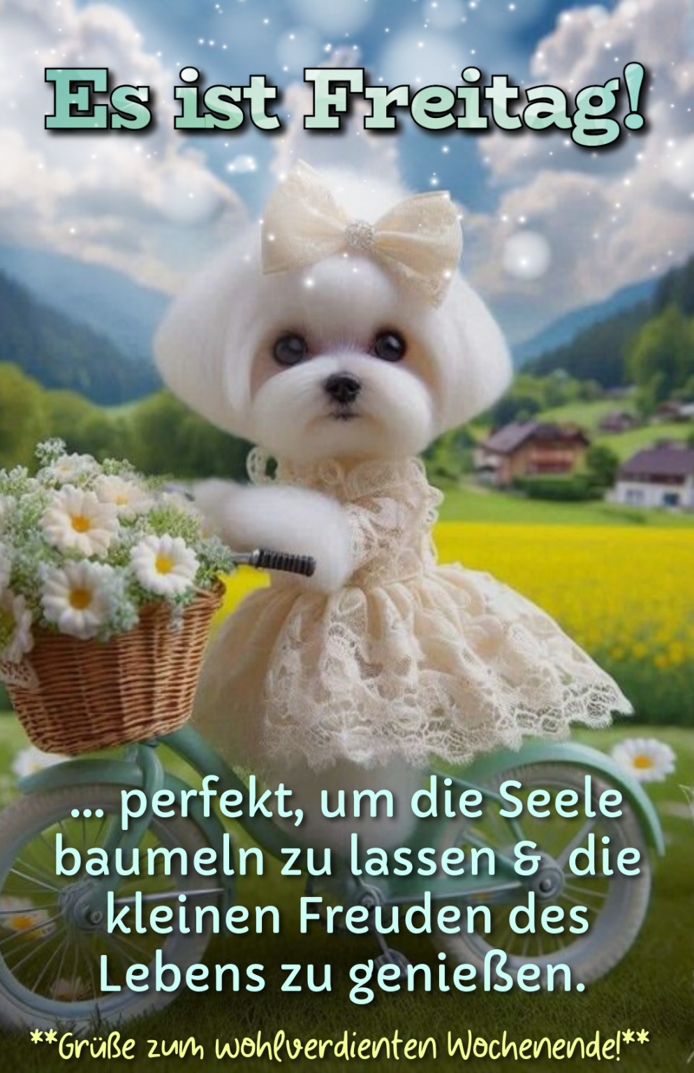 NEU 50 lustige Freitags Grüße als Bild zum Versenden für dich! Guten Start ins Wochenende für ...