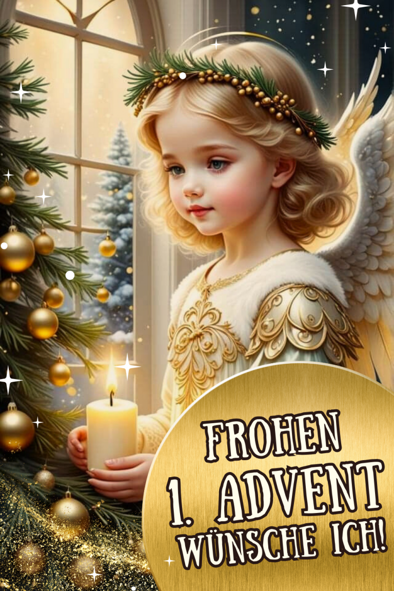Schönen 1. 2. 3. 4. Advent Grüße neu zum Versenden - Weihnachtszeit ...