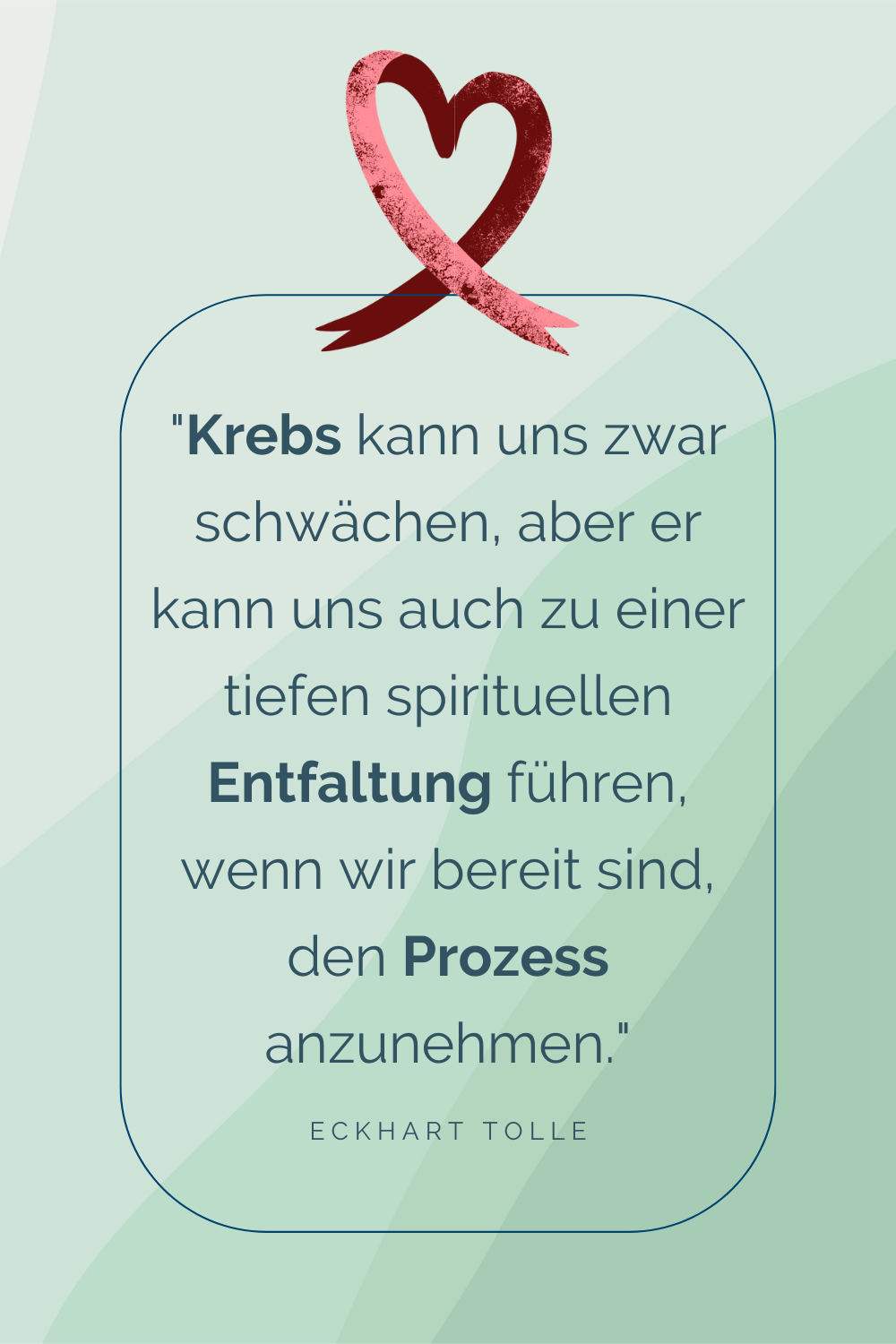 Hoffnung, Trost und Heilung: 25 berührende, ganzheitliche Zitate für Krebspatienten & Angehörige ...