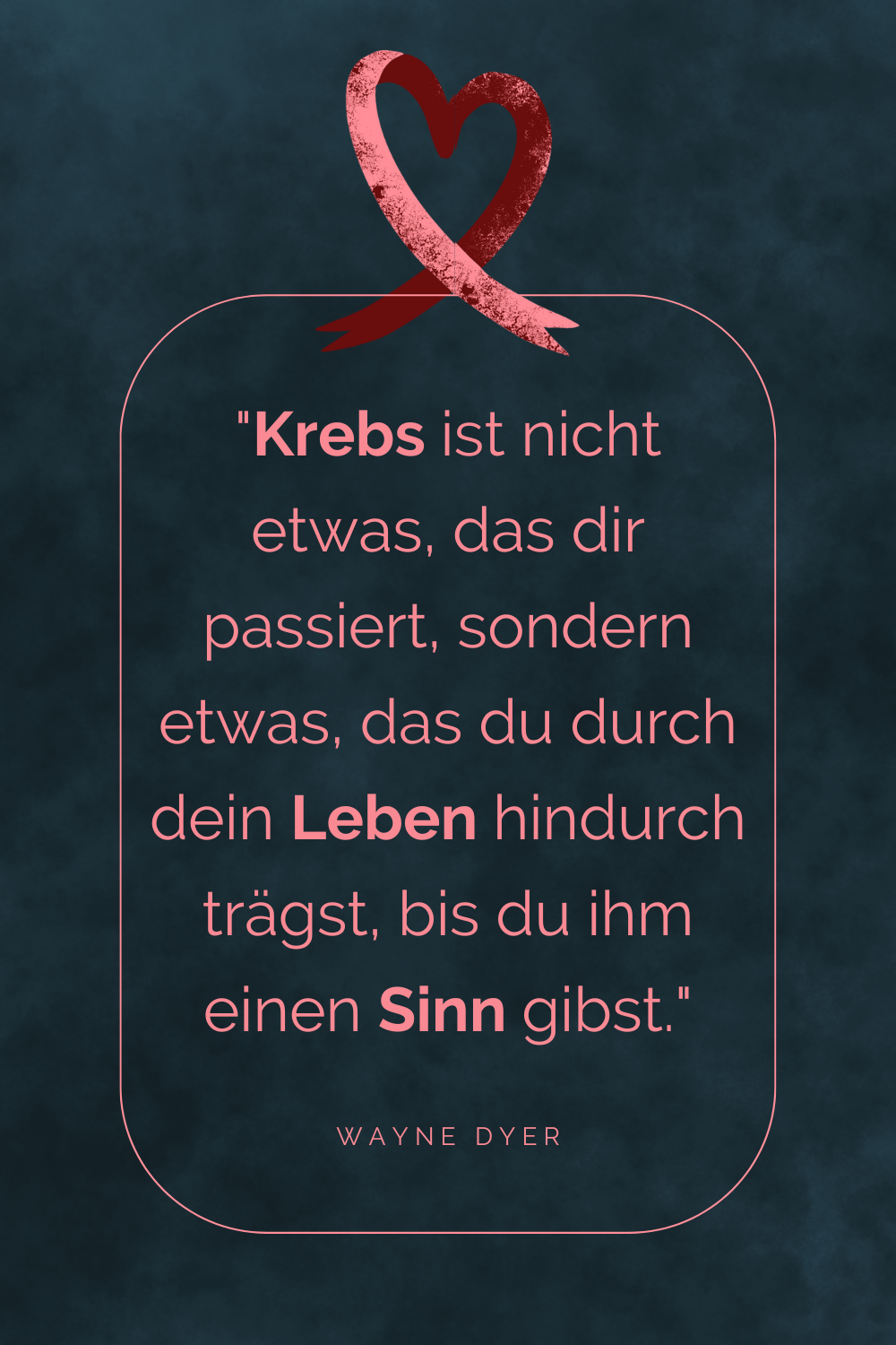 Hoffnung, Trost und Heilung: 25 berührende, ganzheitliche Zitate für Krebspatienten & Angehörige ...