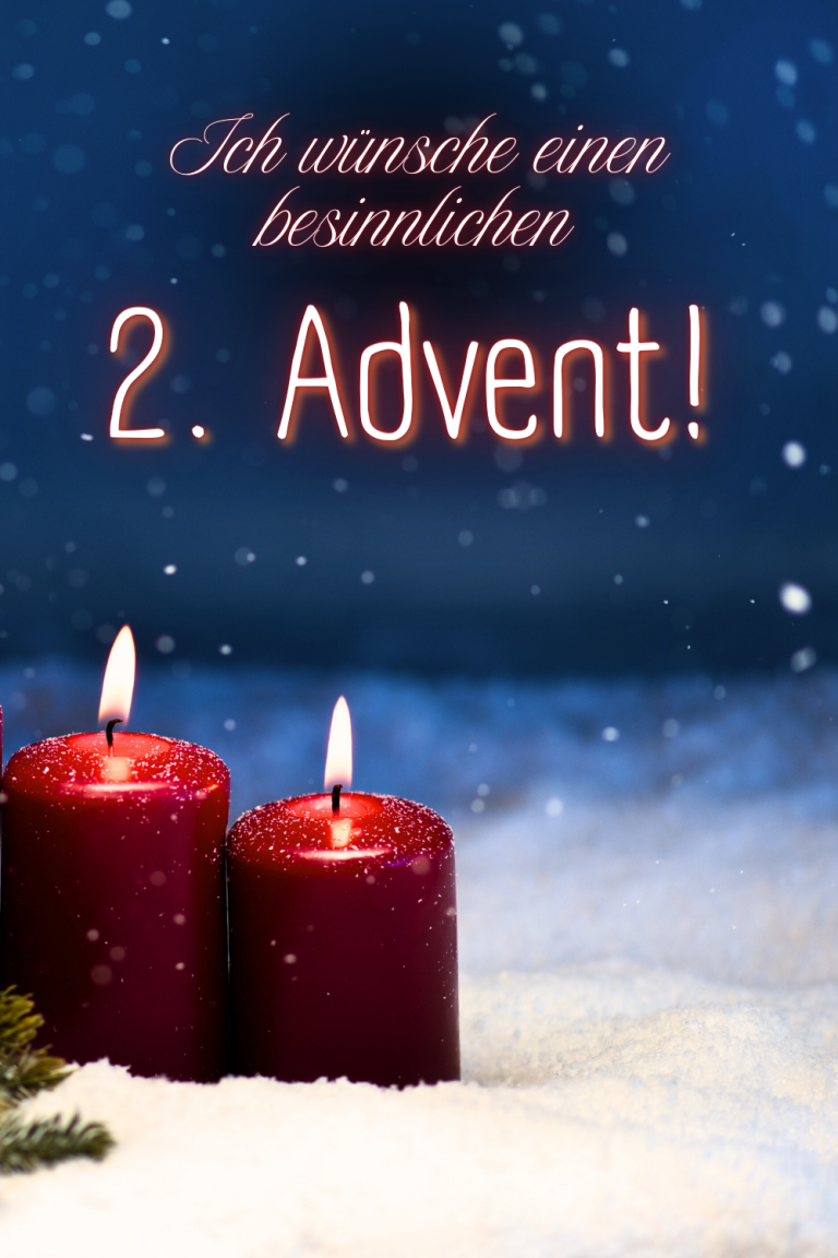 Fabelhafte 2 Adventsgrüße Whatsapp Fotos