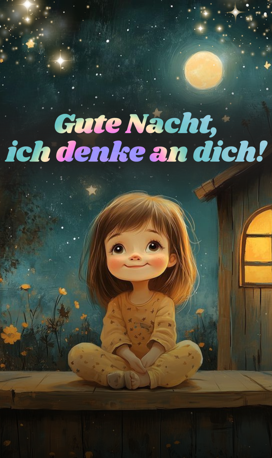 NEU: Gute Nacht schlaf schön Bilder Grüße, träum was süßes schönes ...