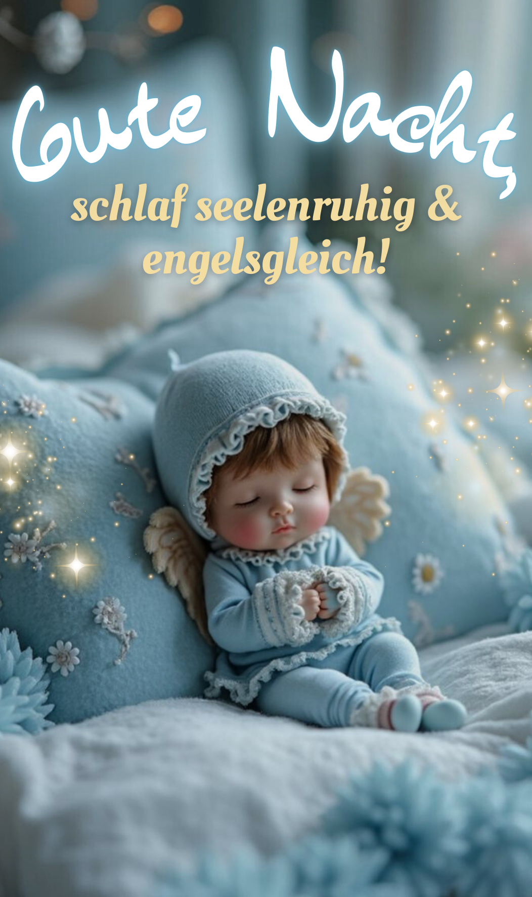 NEU: Gute Nacht schlaf schön Bilder Grüße, träum was süßes schönes ...