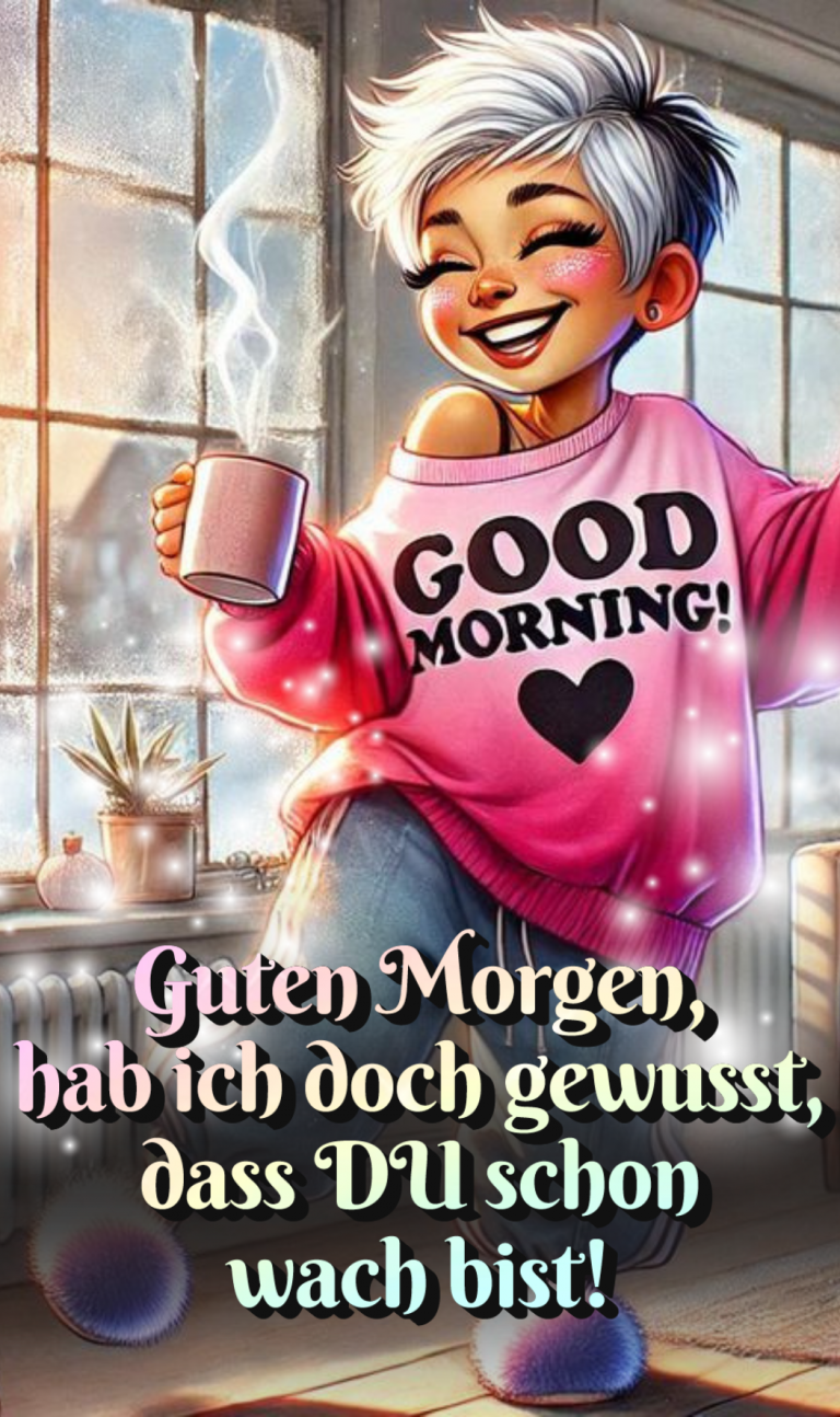 **NEU** zum Weiterschicken "Guten Morgen" Gruß Spruchbild Grußbild ...
