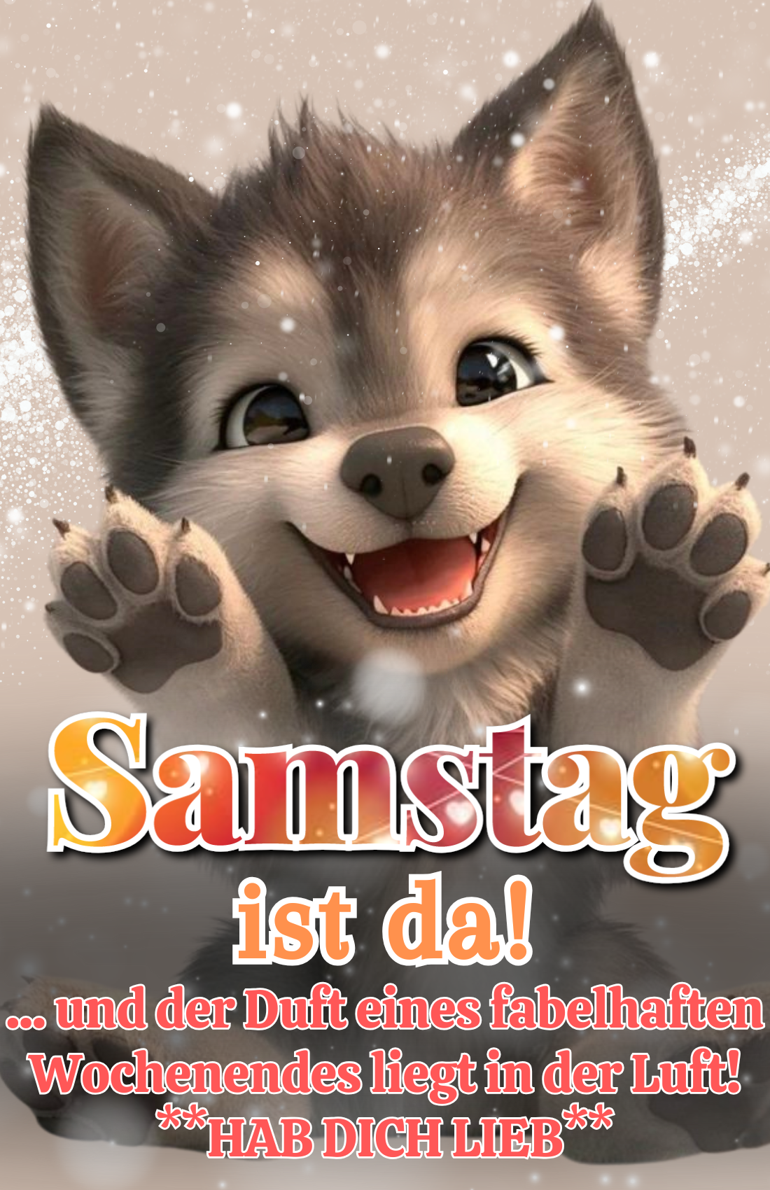 50 lustige Samstagsgrüße als Bild zum Versenden für dich! Guten Morgen ...