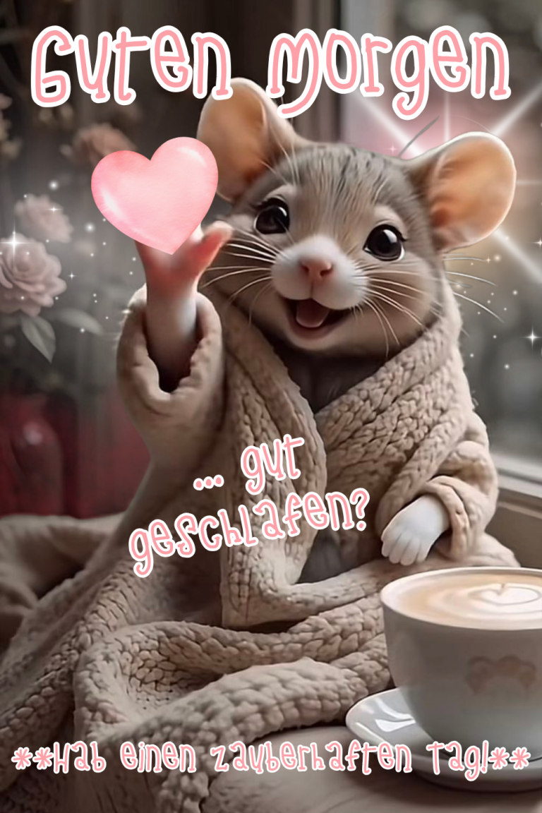 Guten Morgen Nachricht Kennenlernphase